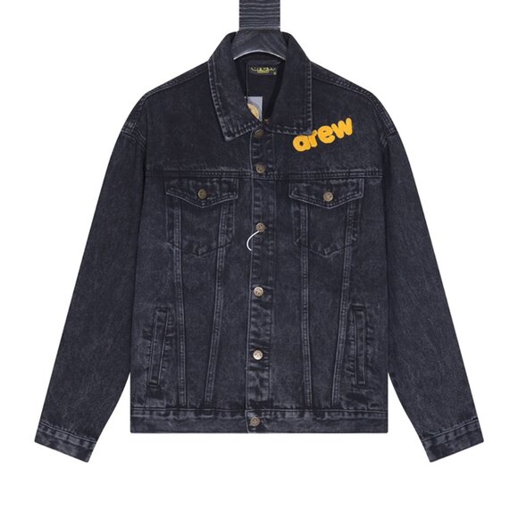 drew house | Jackets & Coats | Drew House Smiley Face Embroidered Denim ...